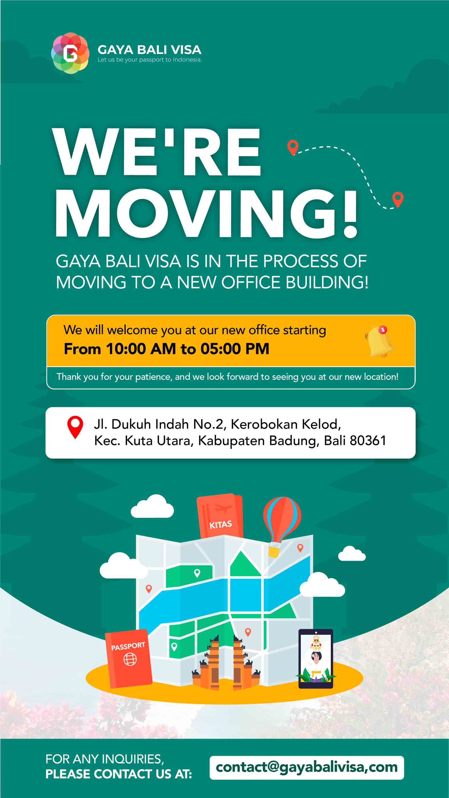 C22A/C22B Internship Visa: 180 days in Indonesia, No Extension!