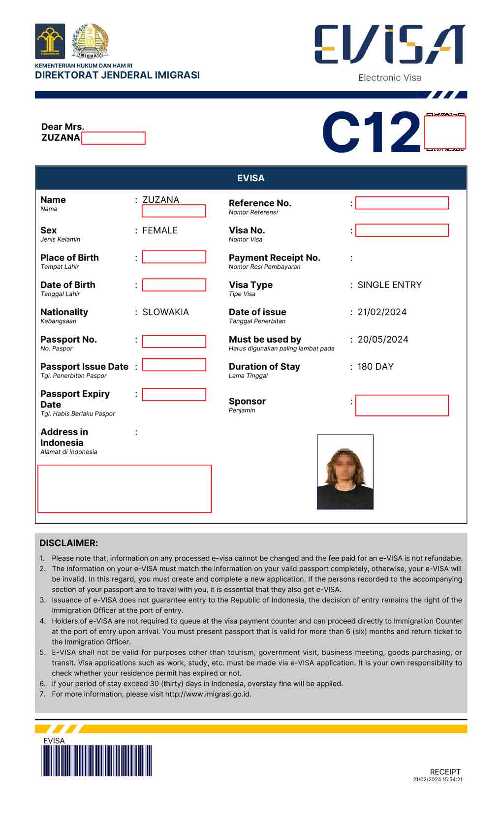 C12 Pre-Investment Visa: Stay in Bali/Indonesia for 180 DAYS!